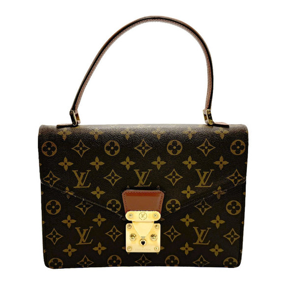 Louis Vuitton | Bags | Louis Vuitton Concorde Monogram Canvas Handbag ...
